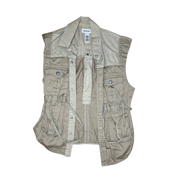 Diesel | Jackets & Coats | Vintage Diesel Cargo Vest | Poshmark